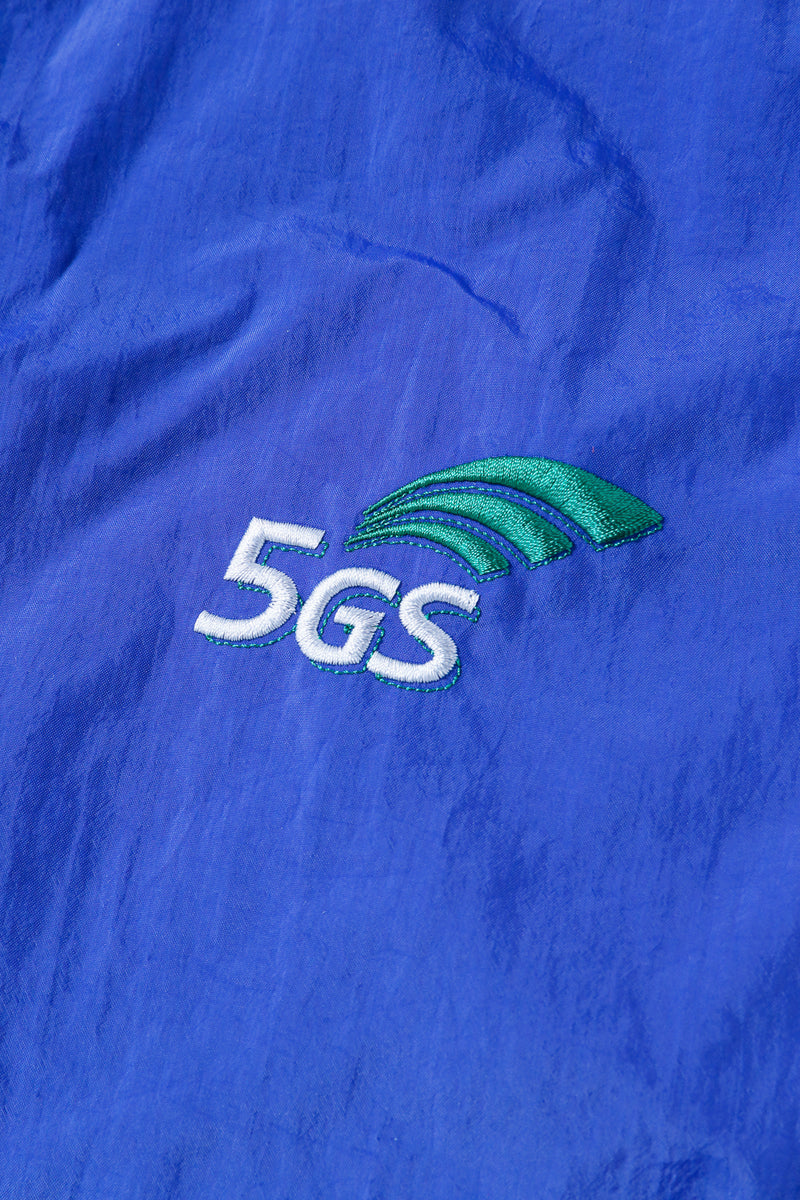 5GS / Logo 90's Blue Wind Shirt – FIFTH GENERAL STORE
